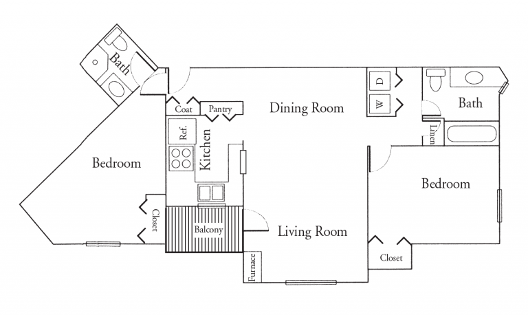 Floor Plans – High Point Woods — Madison, WI apartments for rent